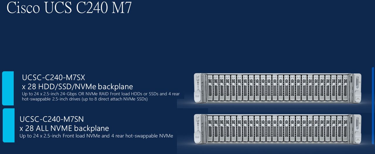 可搭28臺24Gb SAS硬碟，思科UCS伺服器邁入M7世代 | iThome